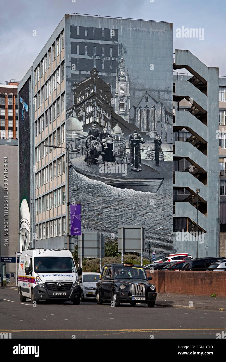 Murale della nave di glasgow immagini e fotografie stock ad alta ...