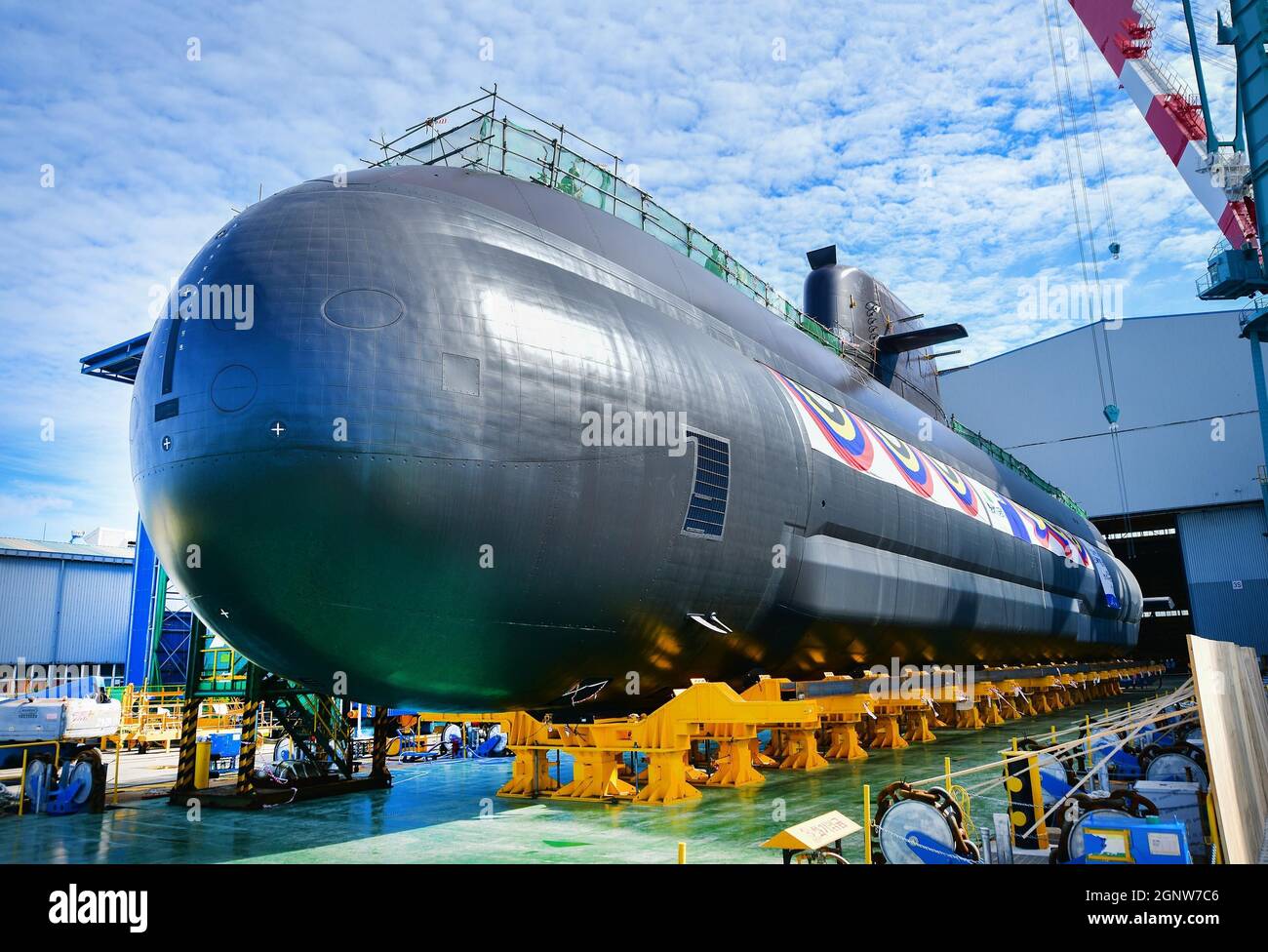 Cantiere navale ulsan corea immagini e fotografie stock ad alta ...