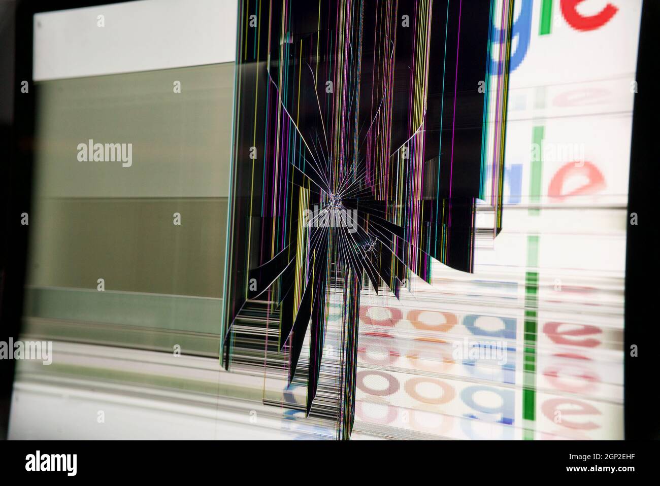 Schermo del computer rotto immagini e fotografie stock ad alta ...