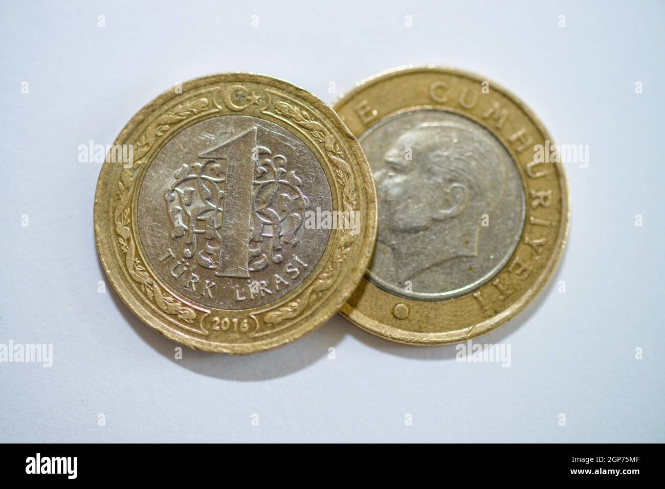 Moneta della lira turca immagini e fotografie stock ad alta risoluzione ...