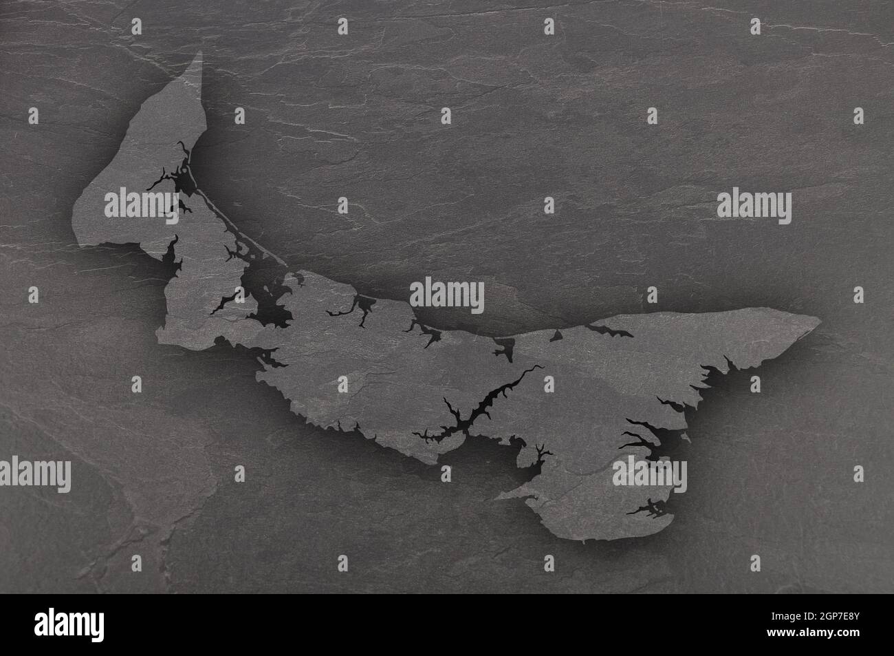 Mappa struttura principe edward island immagini e fotografie stock ad ...