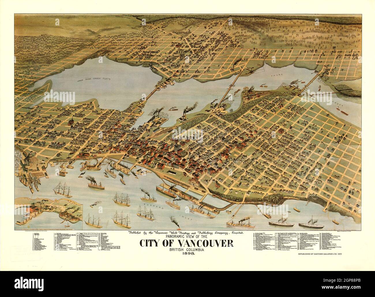 Mappa di vancouver immagini e fotografie stock ad alta risoluzione - Alamy