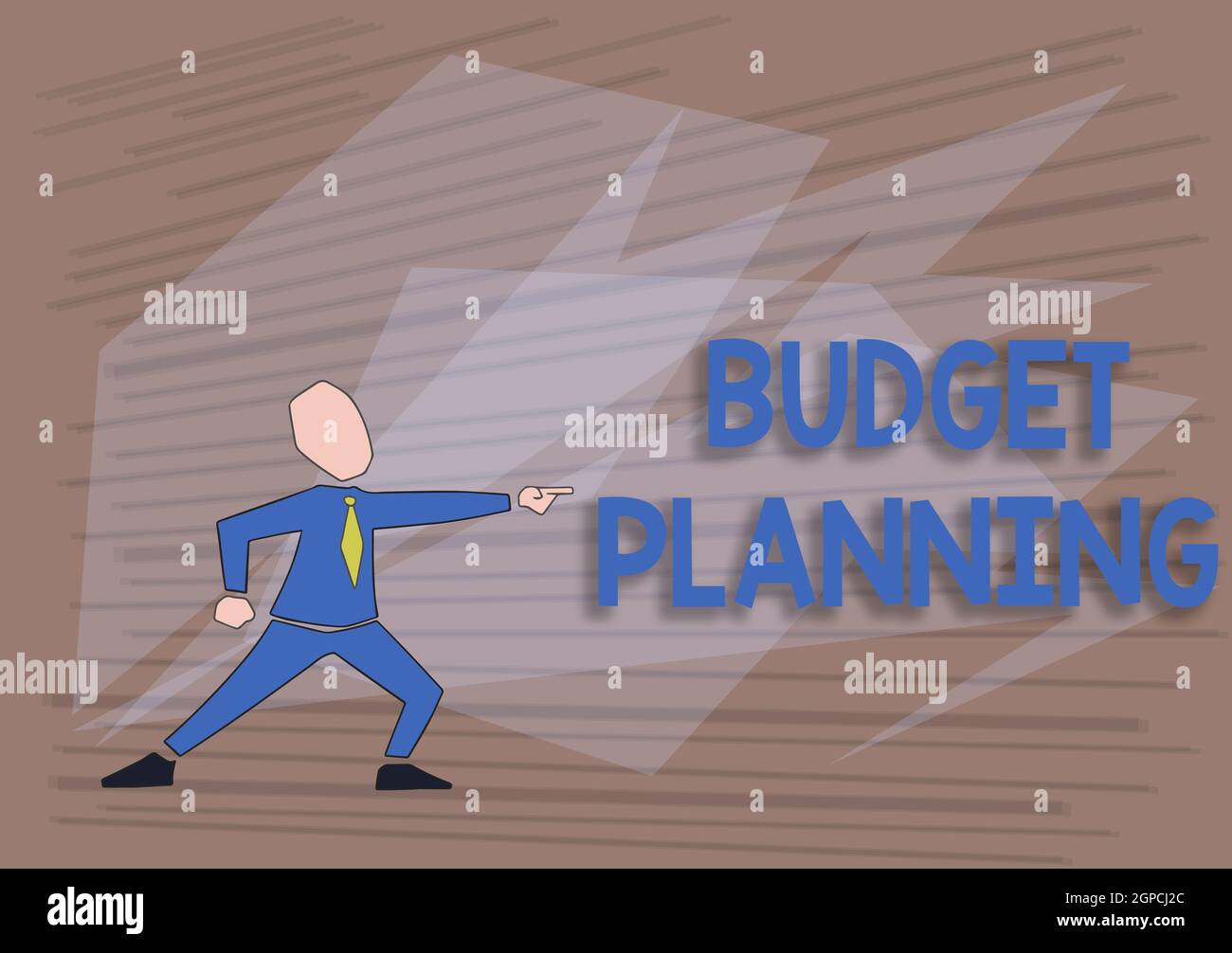 Firma che visualizza la pianificazione del budget. Business Approach la ...