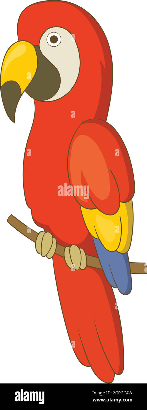 Pappagallo della foresta pluviale Immagini Vettoriali Stock - Alamy