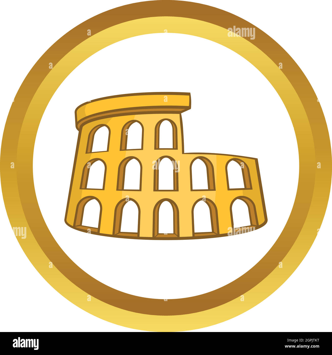 Monumento al colosseo Immagini Vettoriali Stock - Alamy