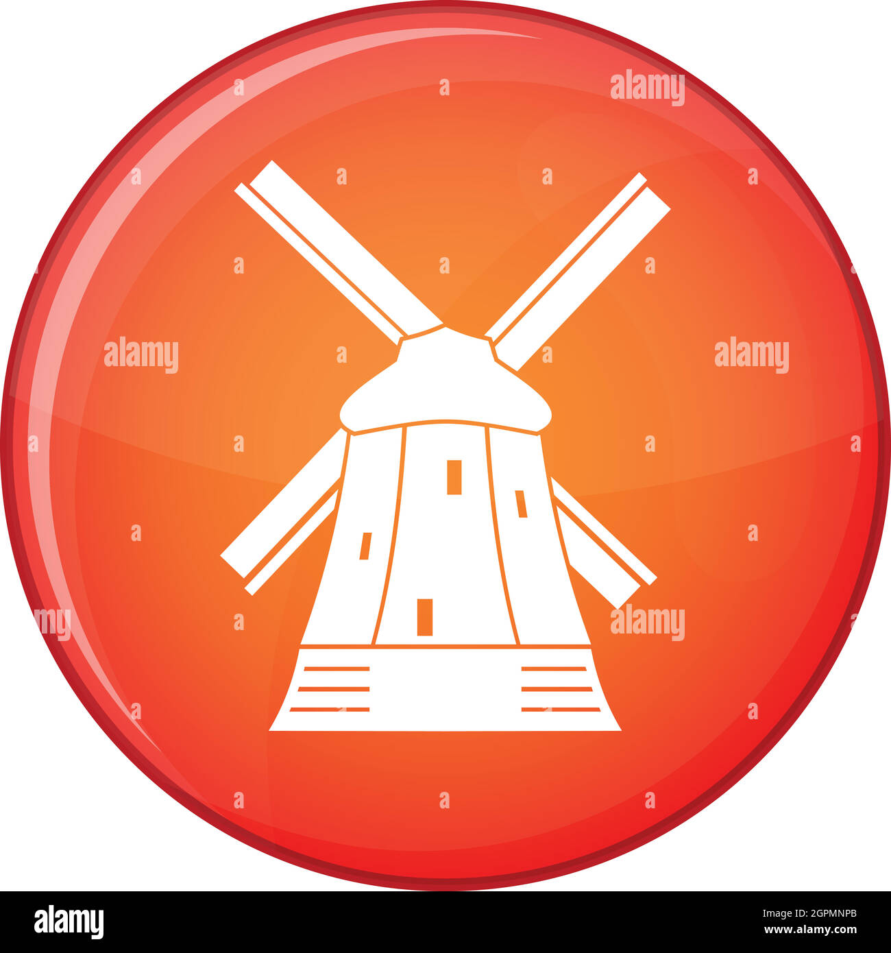 Mulino simbolo di olanda Immagini Vettoriali Stock - Alamy