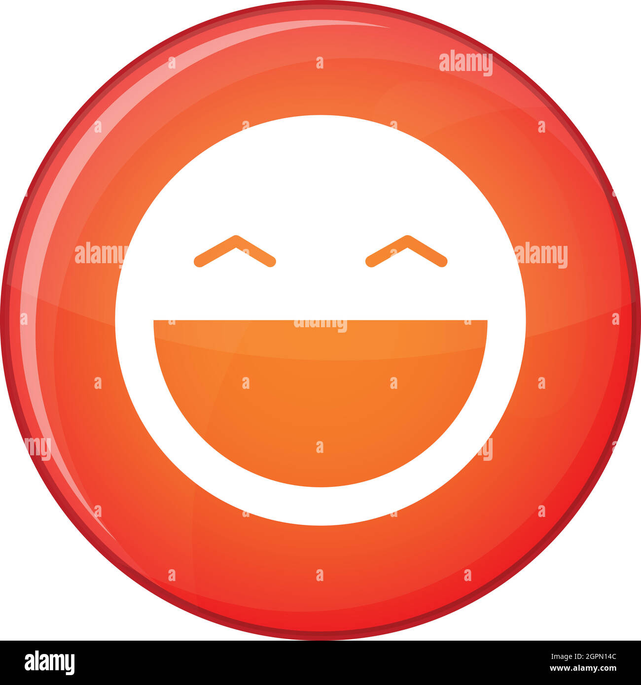 Emoticon che ride Immagini Vettoriali Stock - Alamy