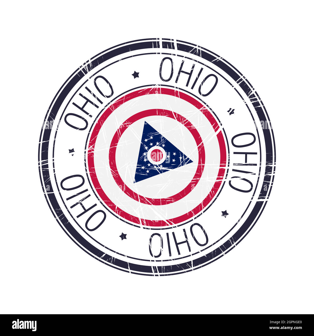 Simbolo dello stato di ohio Immagini Vettoriali Stock - Alamy