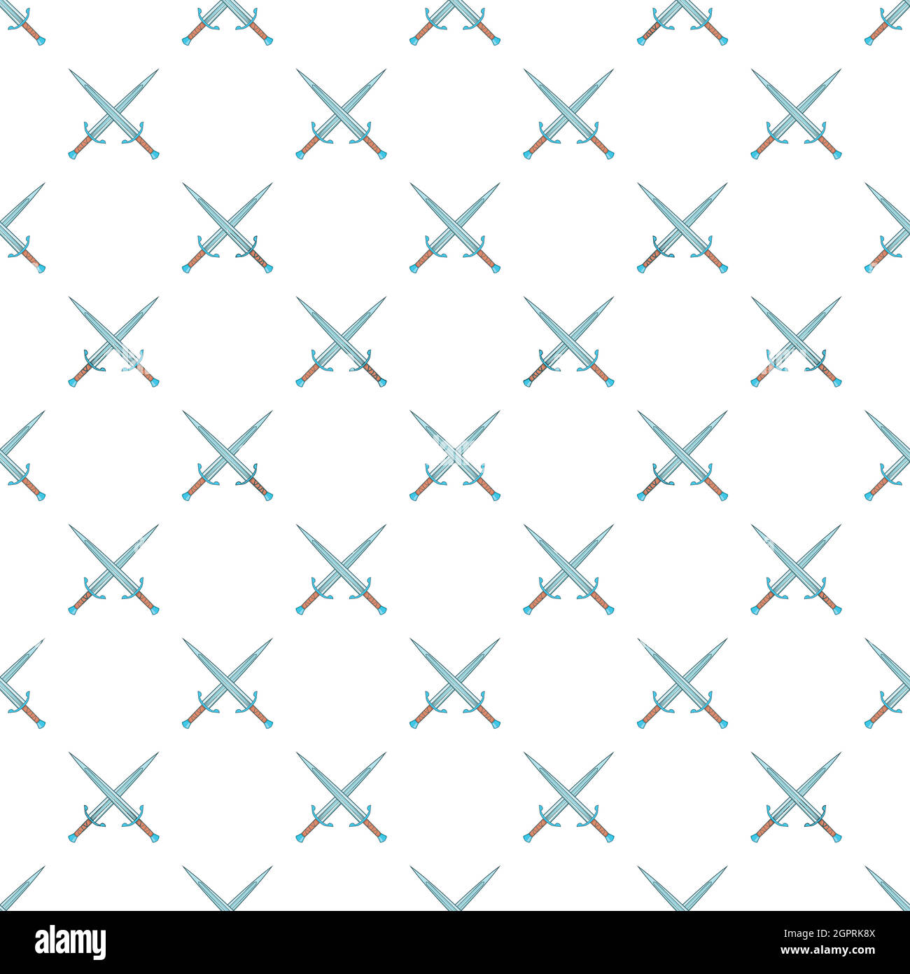 Spade incrociate Immagini Vettoriali Stock - Alamy