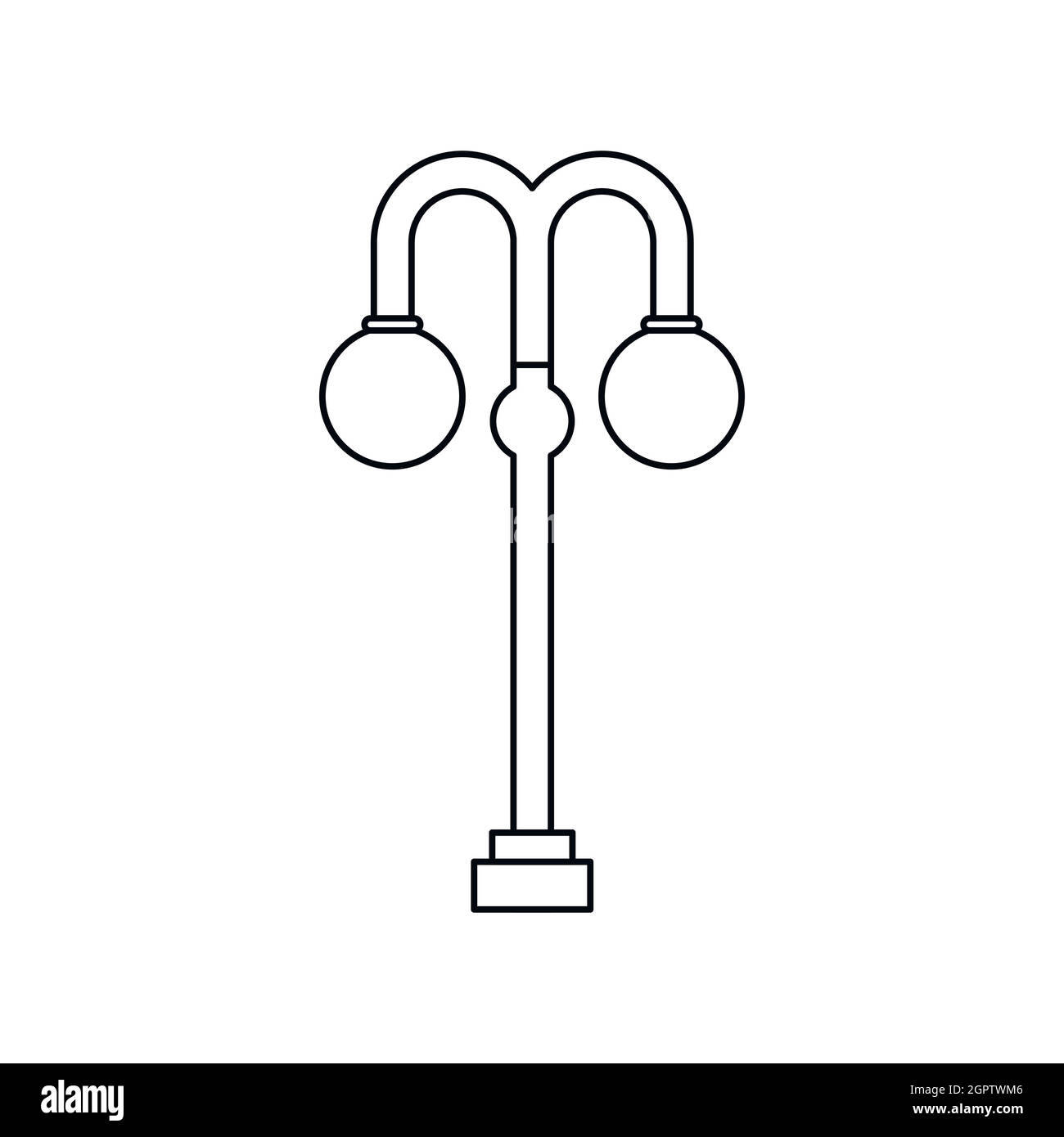 Lampione stradale Immagini Vettoriali Stock - Alamy