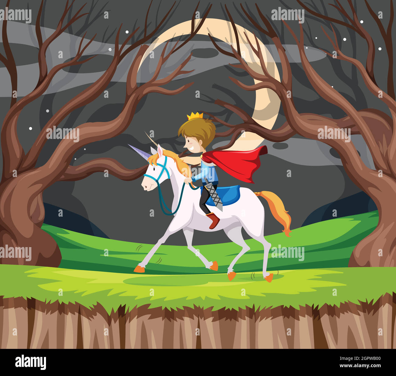 Cavalcare un unicorno immagini e fotografie stock ad alta risoluzione ...