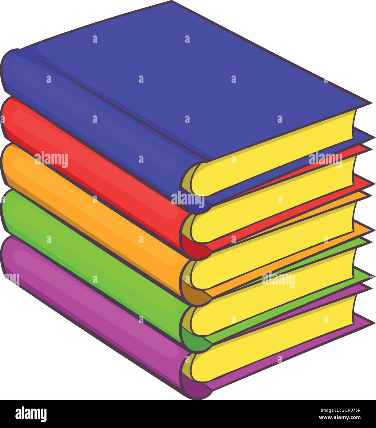 Pila di icona di libri immagini e fotografie stock ad alta risoluzione ...