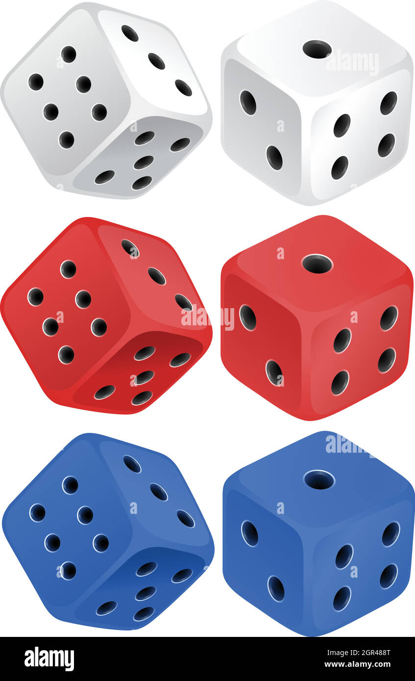 4 dadi Immagini Vettoriali Stock - Alamy