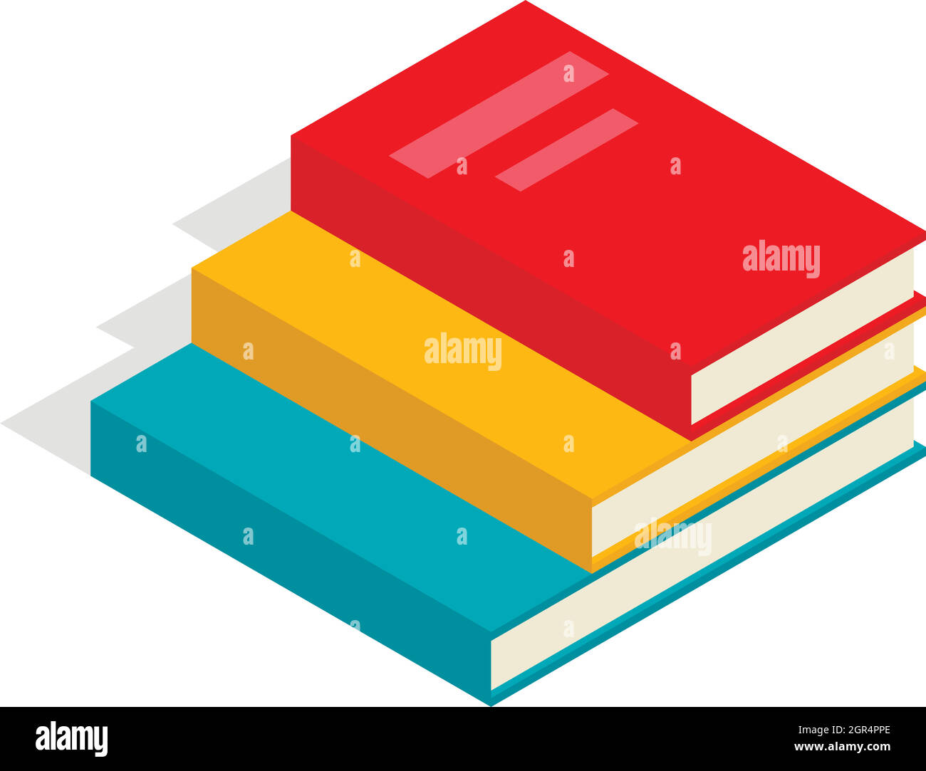 Pila di icona di libri immagini e fotografie stock ad alta risoluzione ...