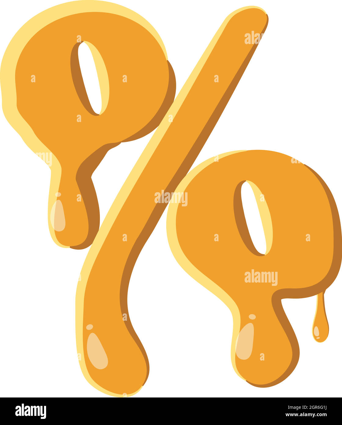 Simbolo di percentuale Immagini Vettoriali Stock - Alamy