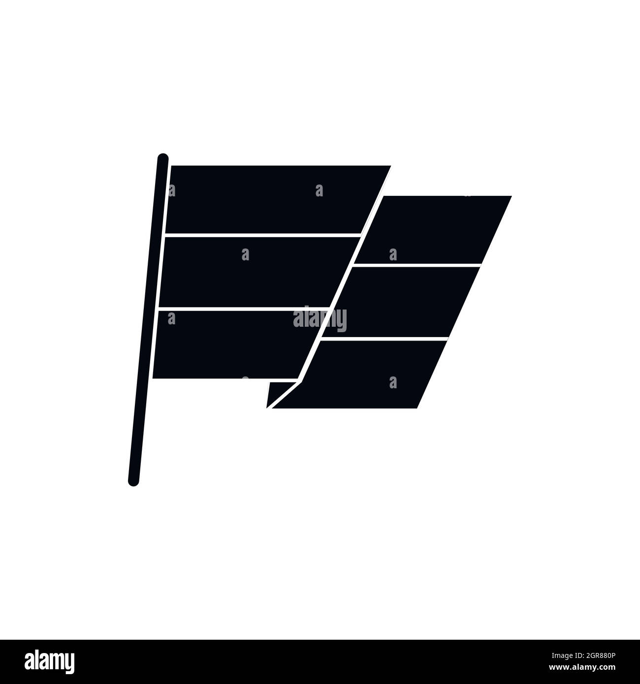 Bandiera simbolo Immagini Vettoriali Stock - Alamy