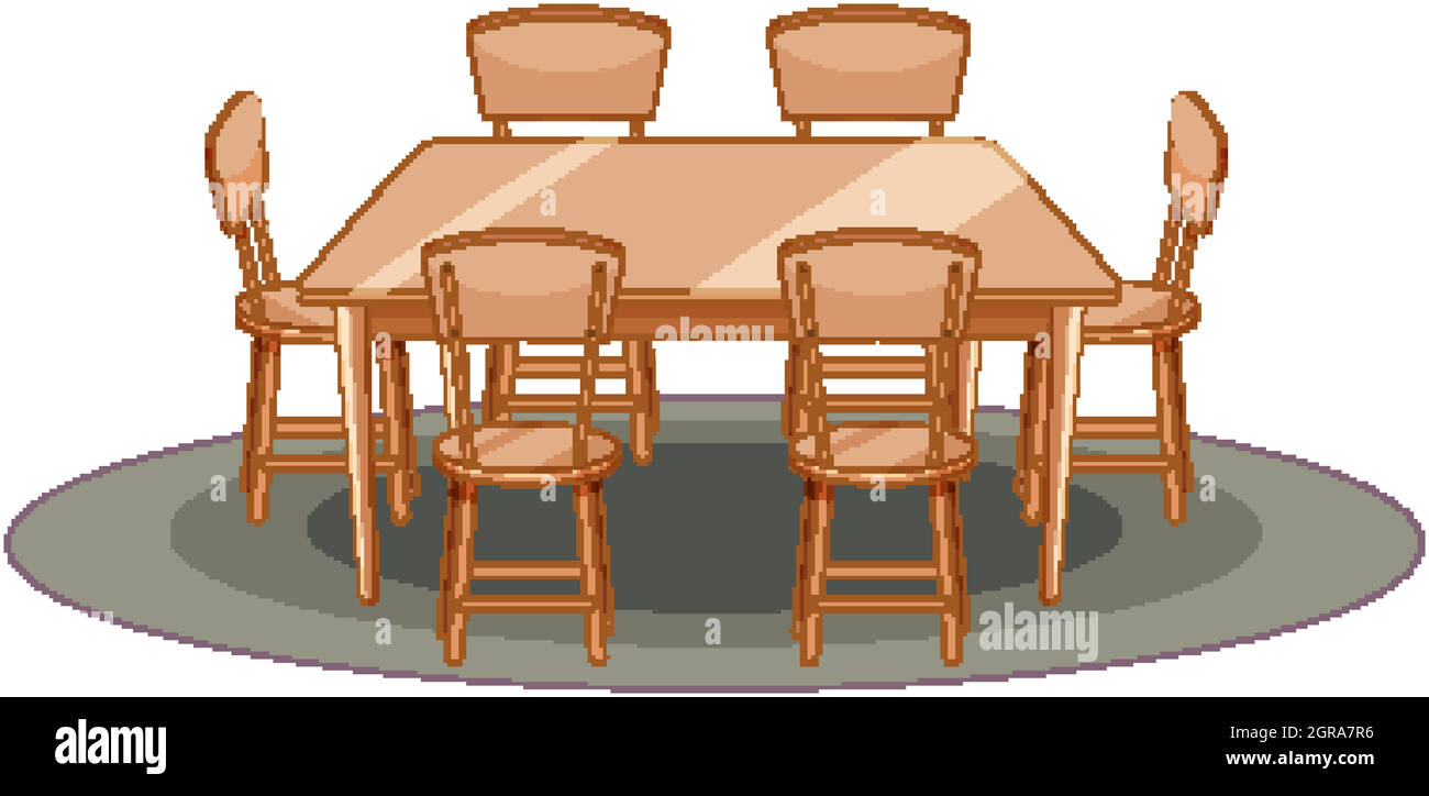 Tavolo in legno sfondo Immagini Vettoriali Stock - Alamy