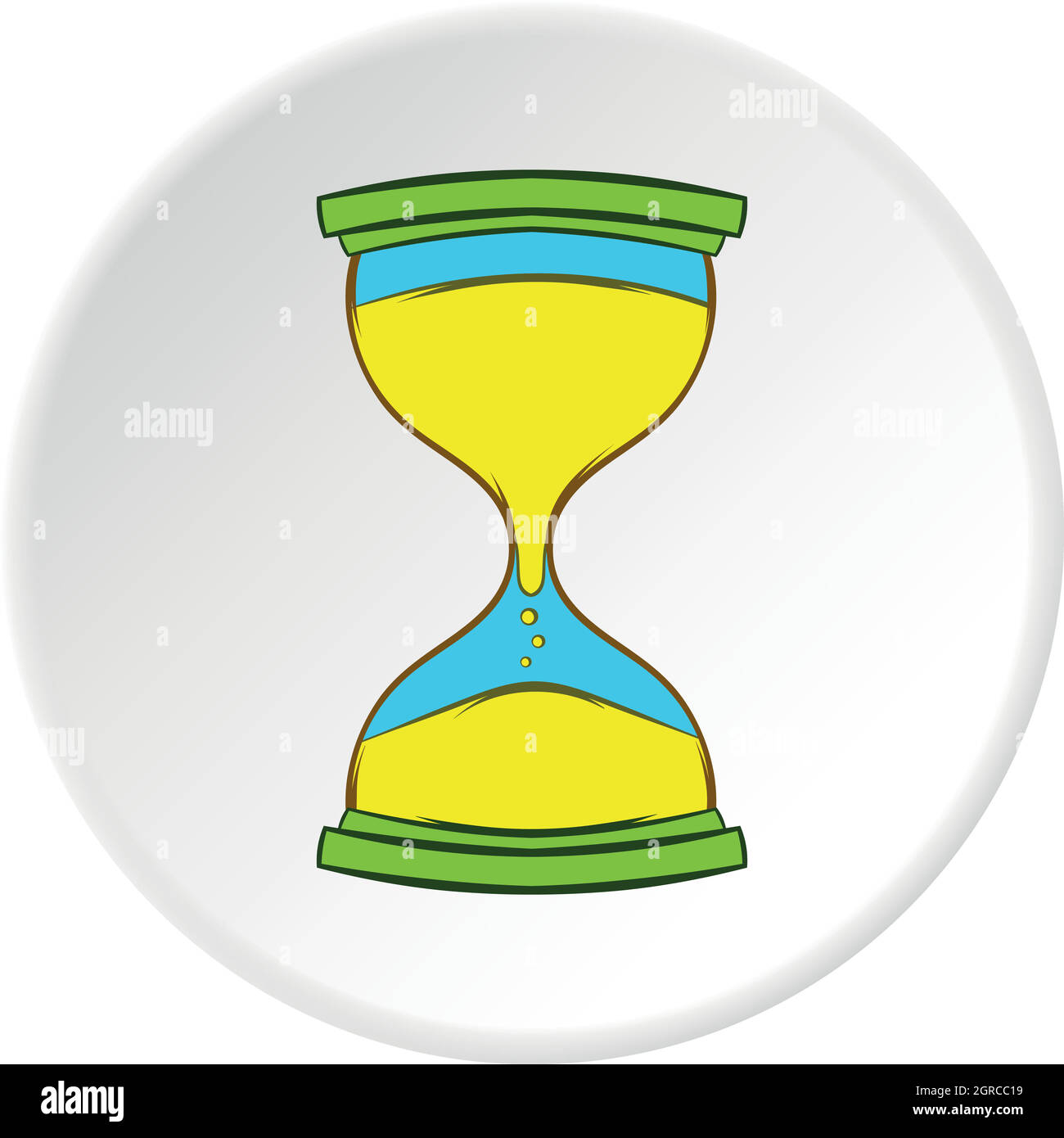 Icona simbolo clessidra immagini e fotografie stock ad alta risoluzione ...