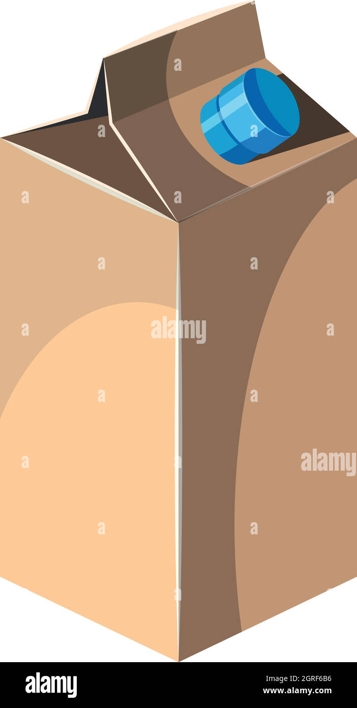 Cartone del latte cartoon Immagini Vettoriali Stock - Alamy