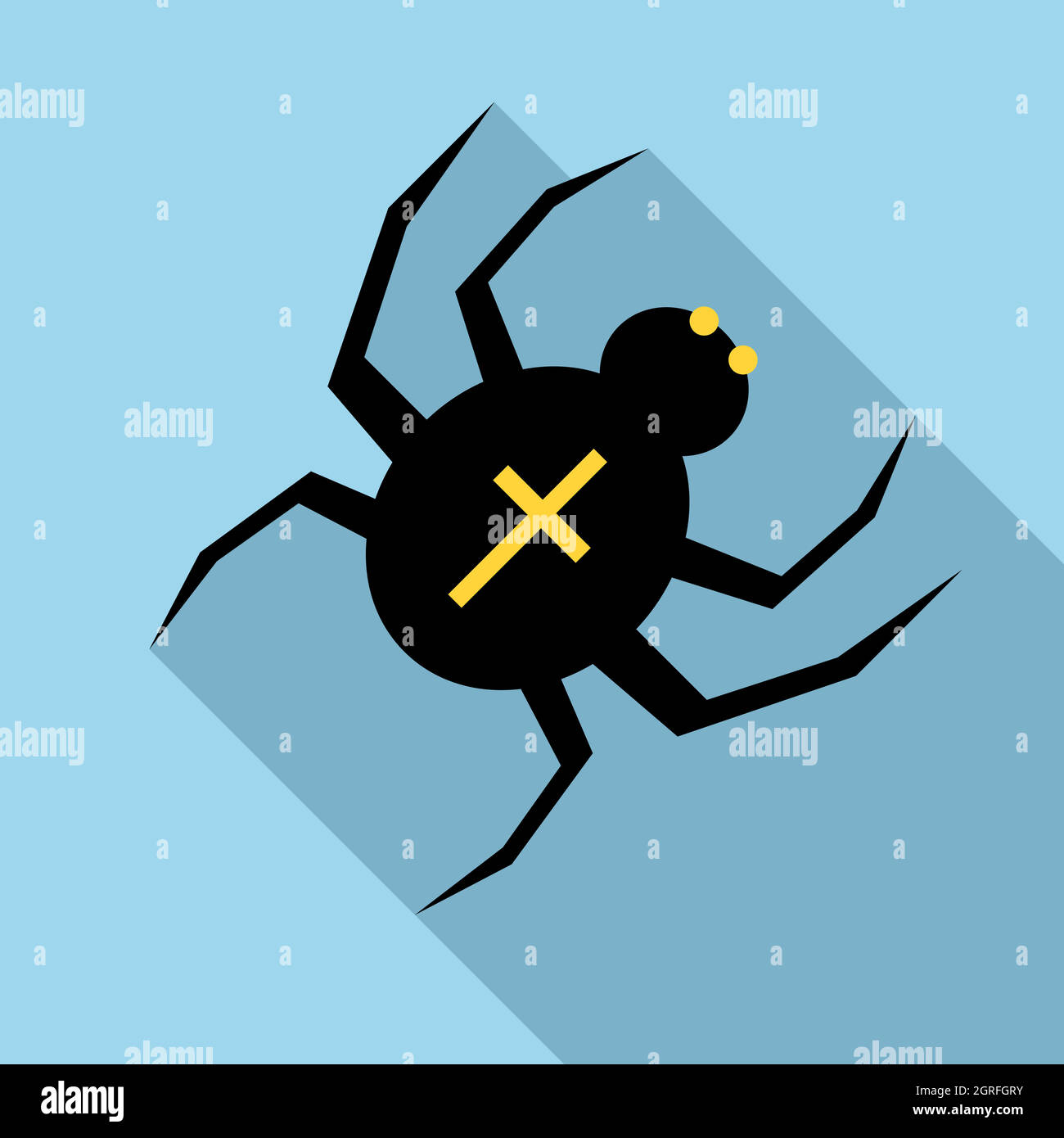 Simbolo del ragno Immagini Vettoriali Stock - Alamy