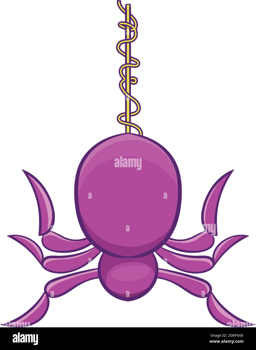 Cartone animato ragno Immagini Vettoriali Stock - Alamy