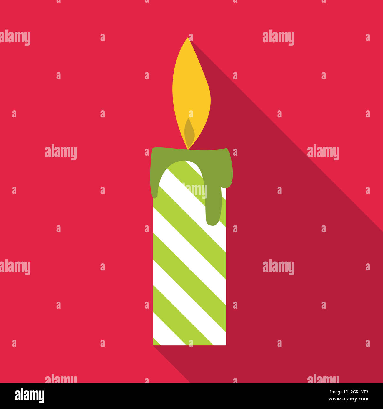 Simbolo della candela Immagini Vettoriali Stock - Alamy