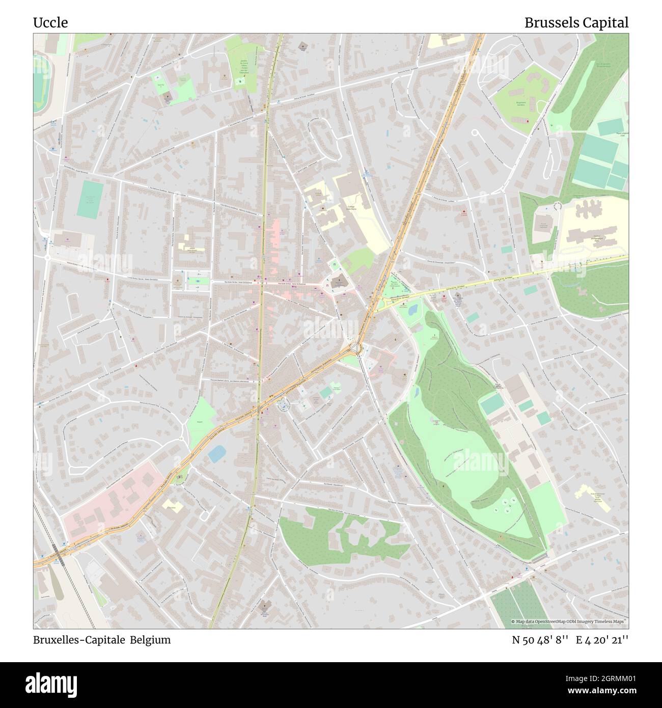 Uccle mappa stradale immagini e fotografie stock ad alta risoluzione ...