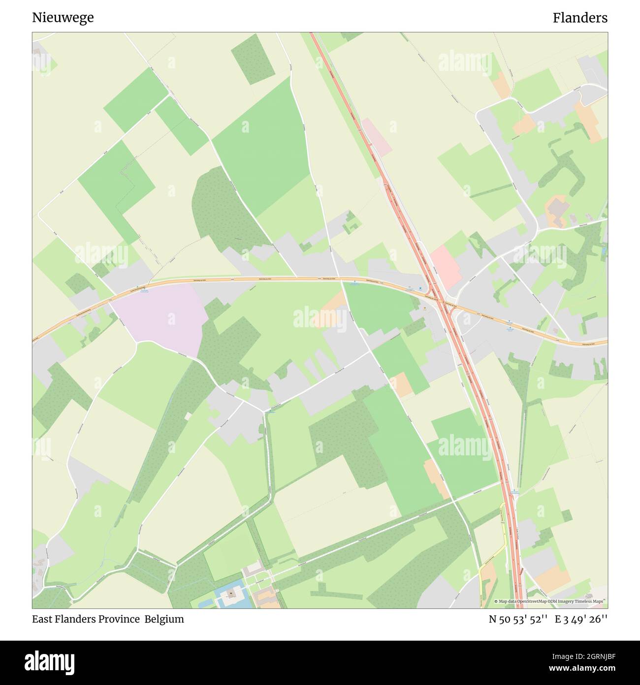 Nieuwege, Provincia delle Fiandre Orientali, Belgio, Fiandre, N 50 53 ...