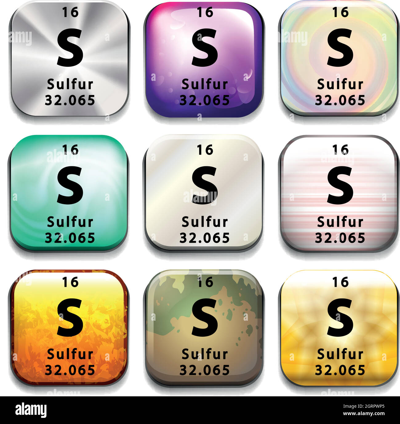 Simbolo dello zolfo immagini e fotografie stock ad alta risoluzione - Alamy