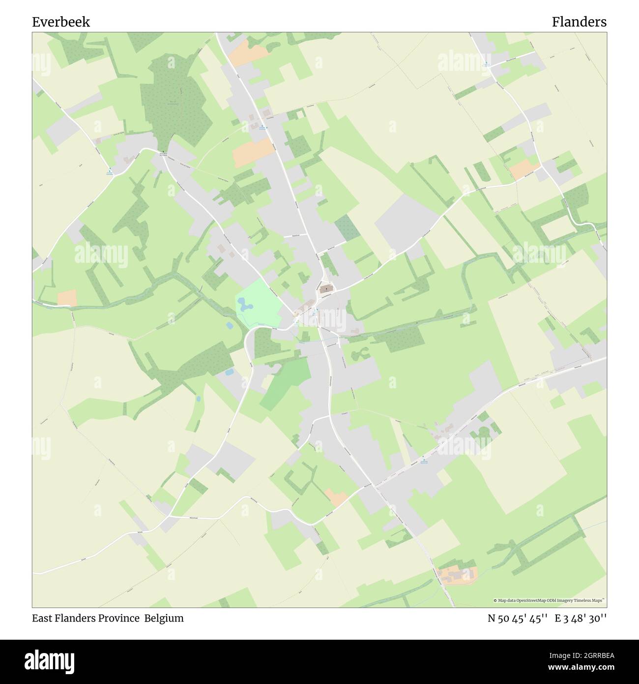Everbeek, Provincia delle Fiandre Orientali, Belgio, Fiandre, N 50 45 ...