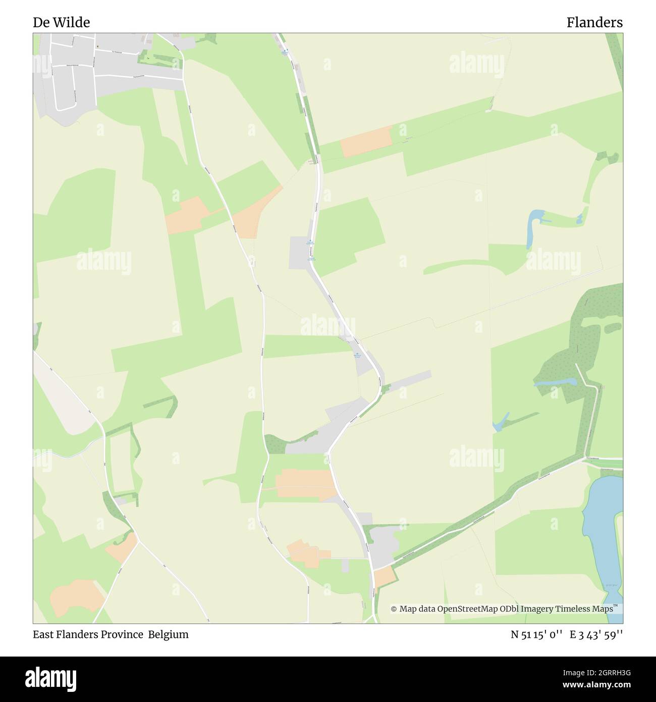 De Wilde, Provincia delle Fiandre Orientali, Belgio, Fiandre, N 51 15 ...