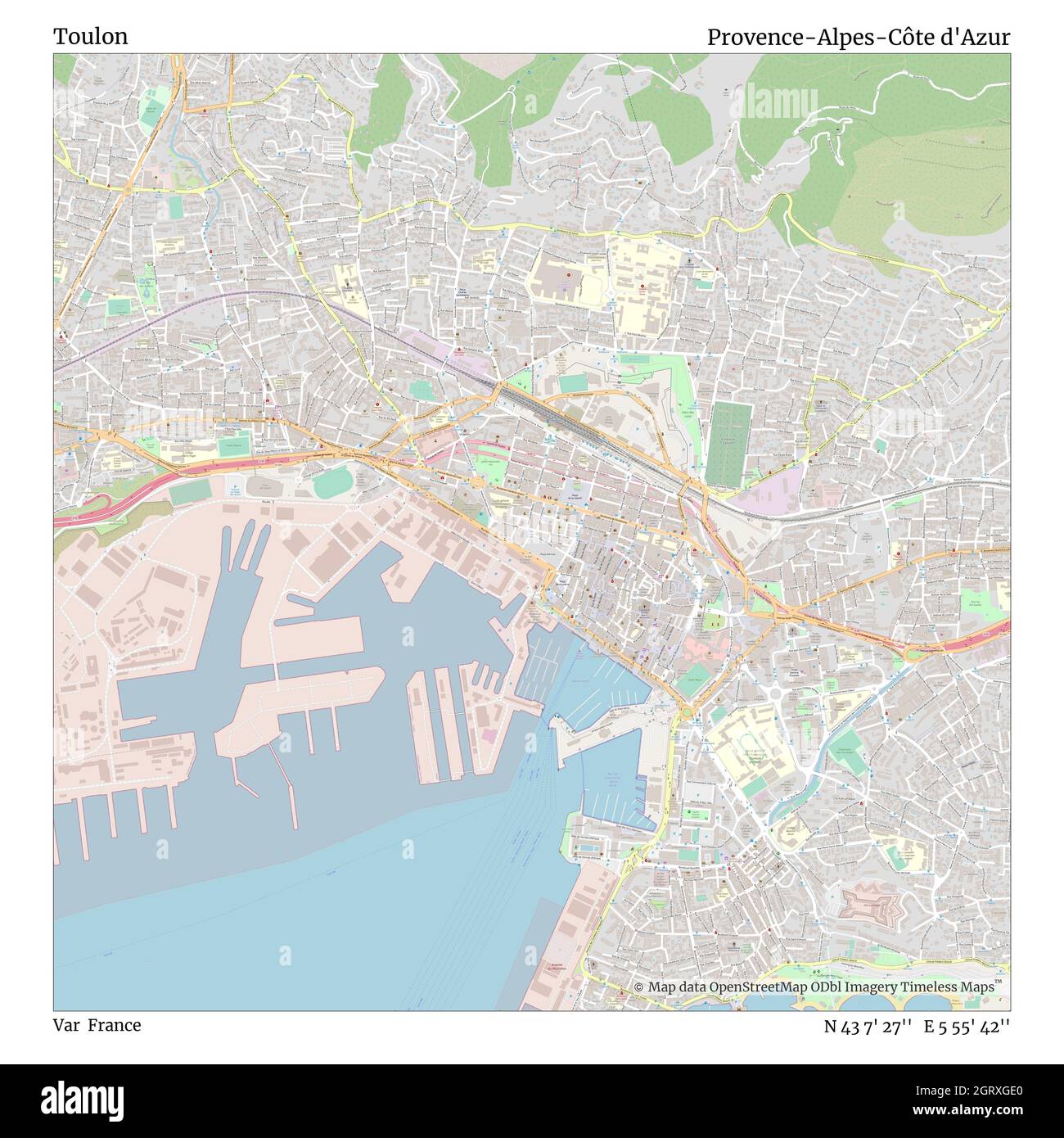 Mappa di tolone immagini e fotografie stock ad alta risoluzione - Alamy