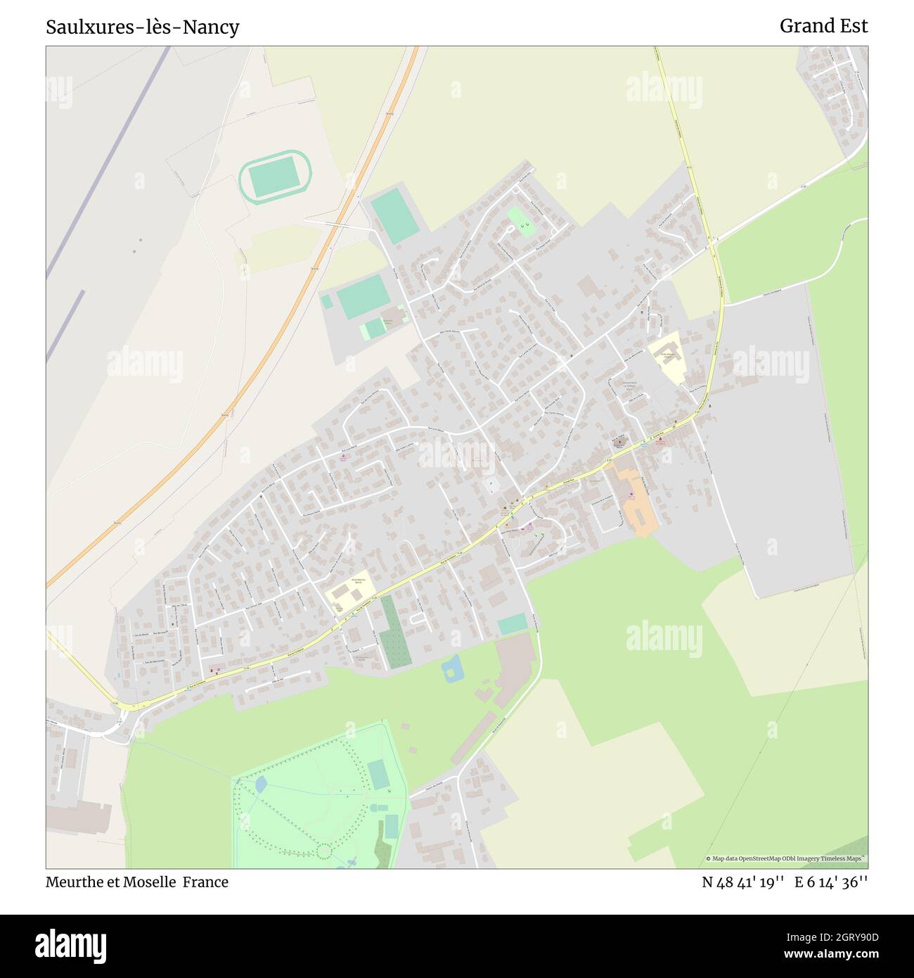 Mappa Di Nancy Immagini e Fotos Stock - Alamy