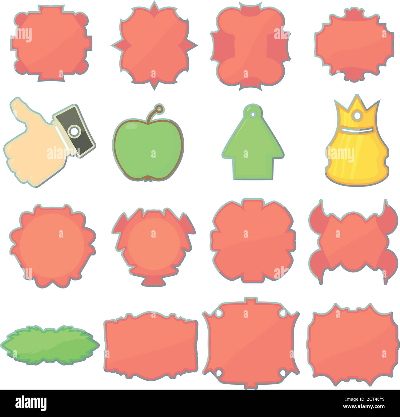 Icona delle etichette immagini e fotografie stock ad alta risoluzione ...