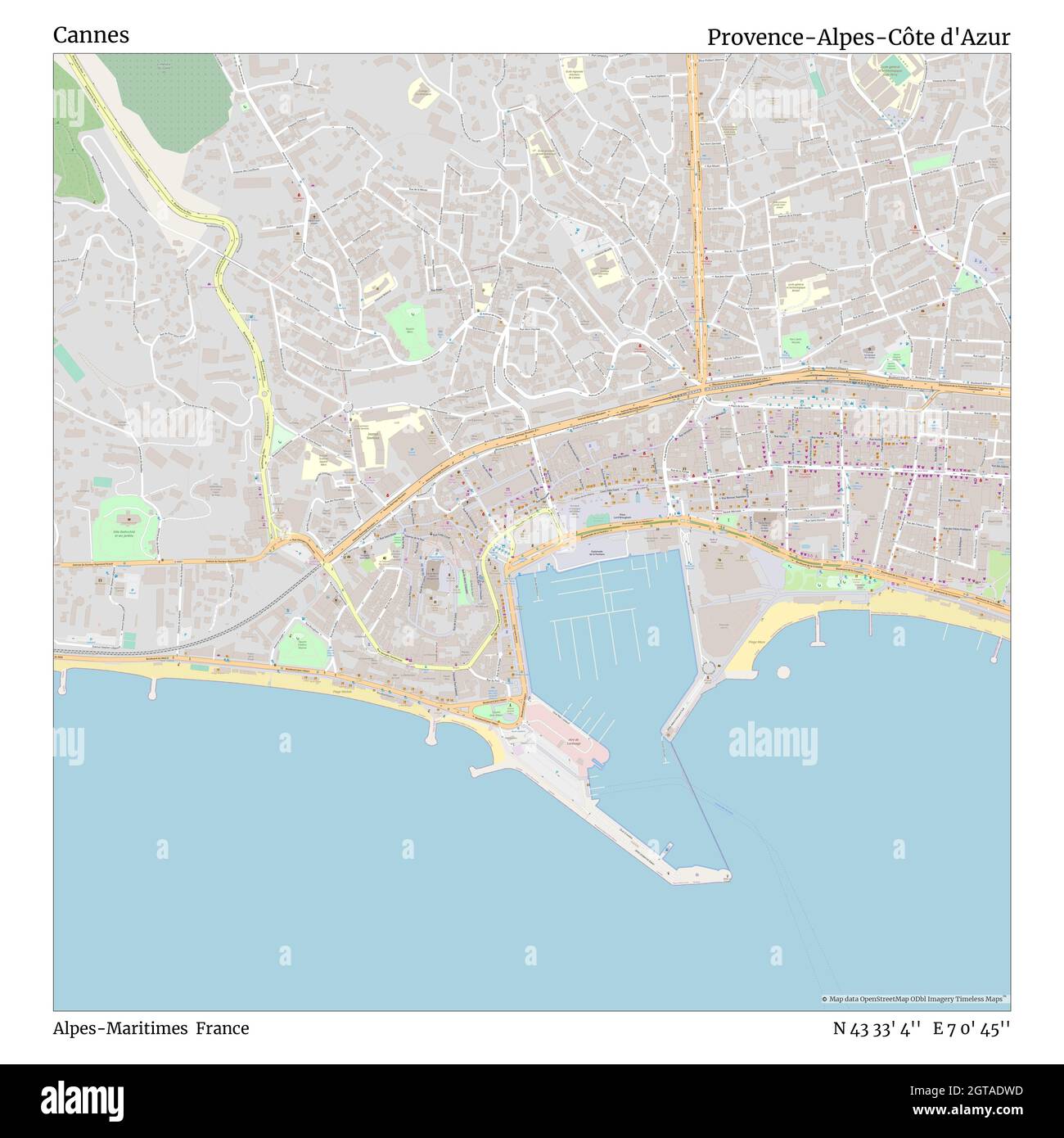 Mappa di cannes immagini e fotografie stock ad alta risoluzione - Alamy