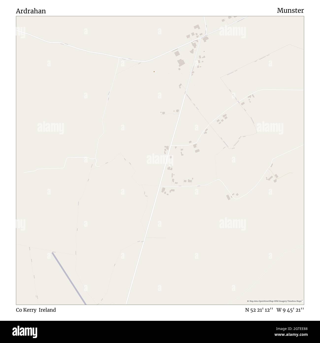 Ardrahan, Co Kerry, Irlanda, Munster, N 52 21' 12'', W 9 45' 21 ...