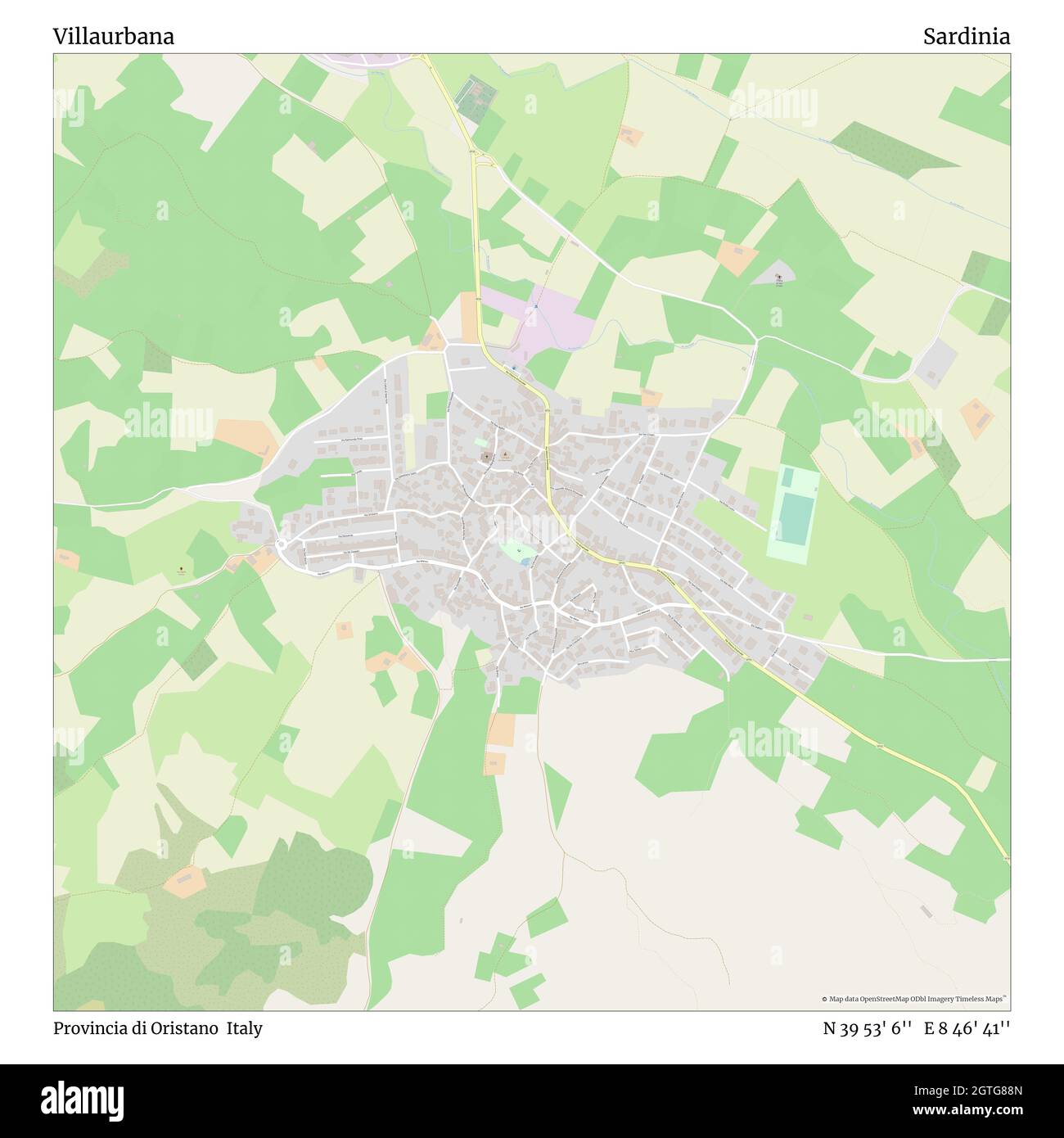 Mappa di oristano immagini e fotografie stock ad alta risoluzione - Alamy