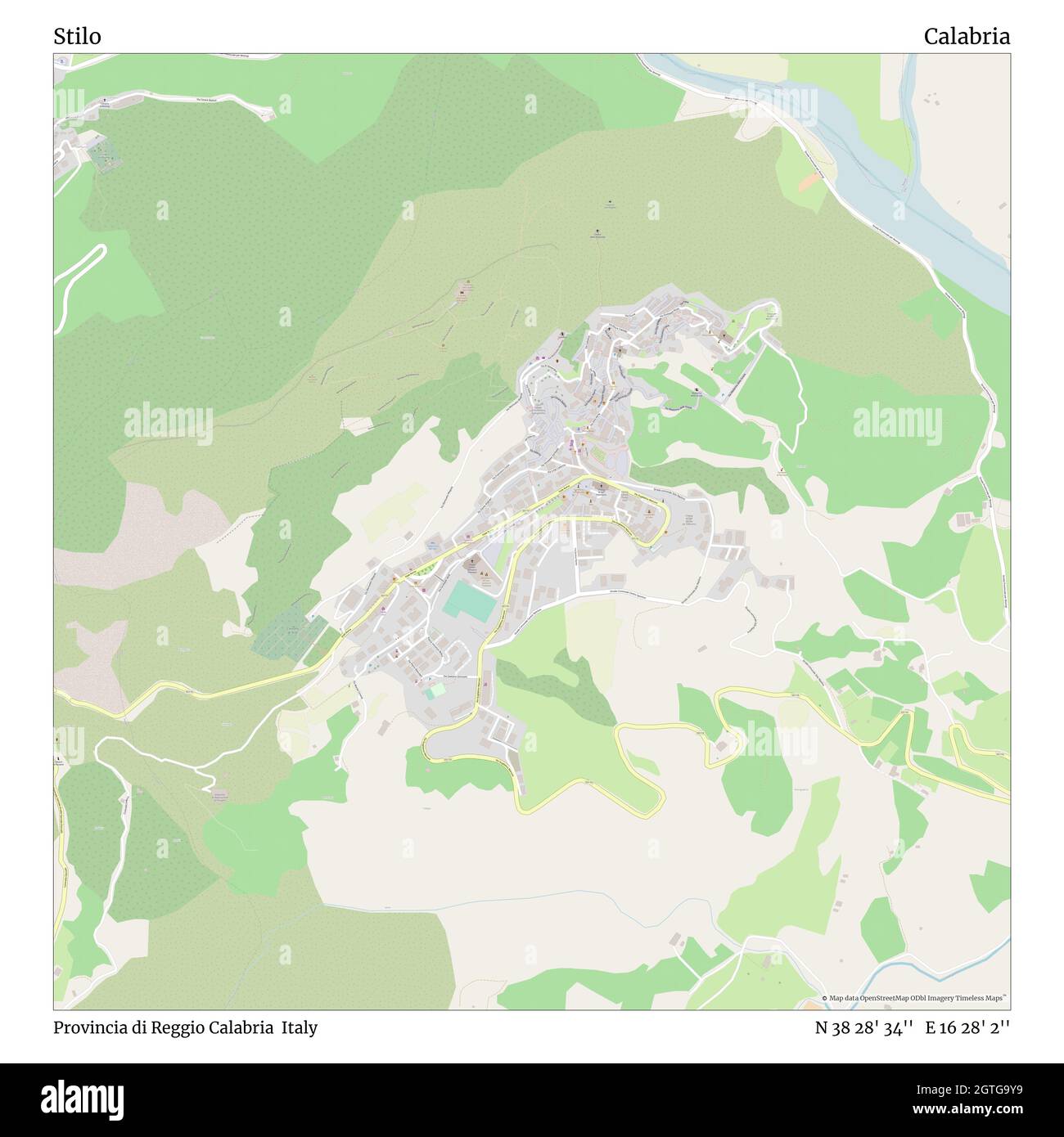 Stilo, Provincia di Reggio Calabria, Italia, Calabria, N 38 28' 34 ...