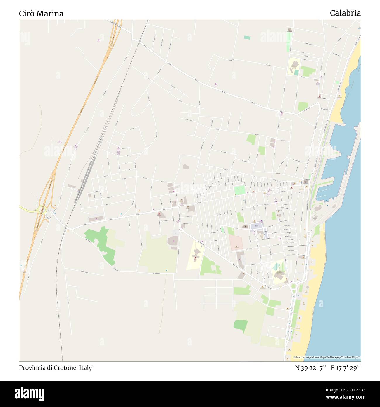 Mappa di crotone immagini e fotografie stock ad alta risoluzione - Alamy