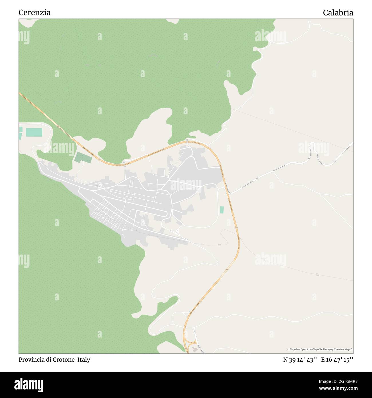 Mappa di crotone immagini e fotografie stock ad alta risoluzione - Alamy