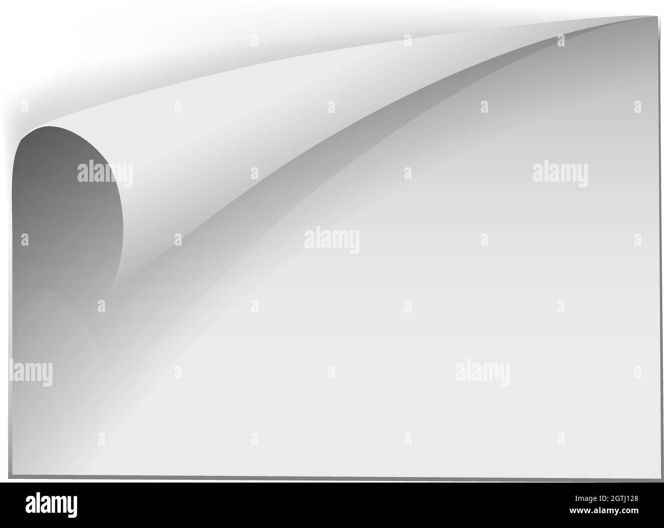 Foglio di carta pergamena Immagini Vettoriali Stock - Alamy