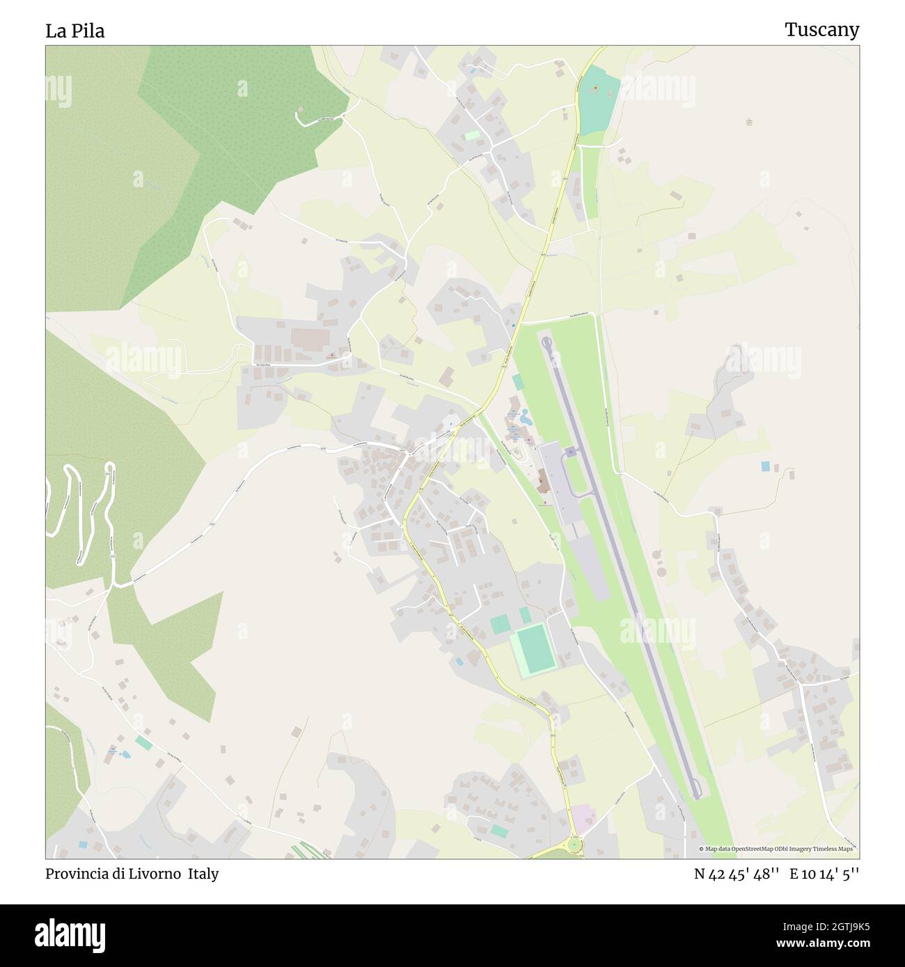 La pila, Provincia di Livorno, Italia, Toscana, N 42 45' 48''', e 10 14 ...