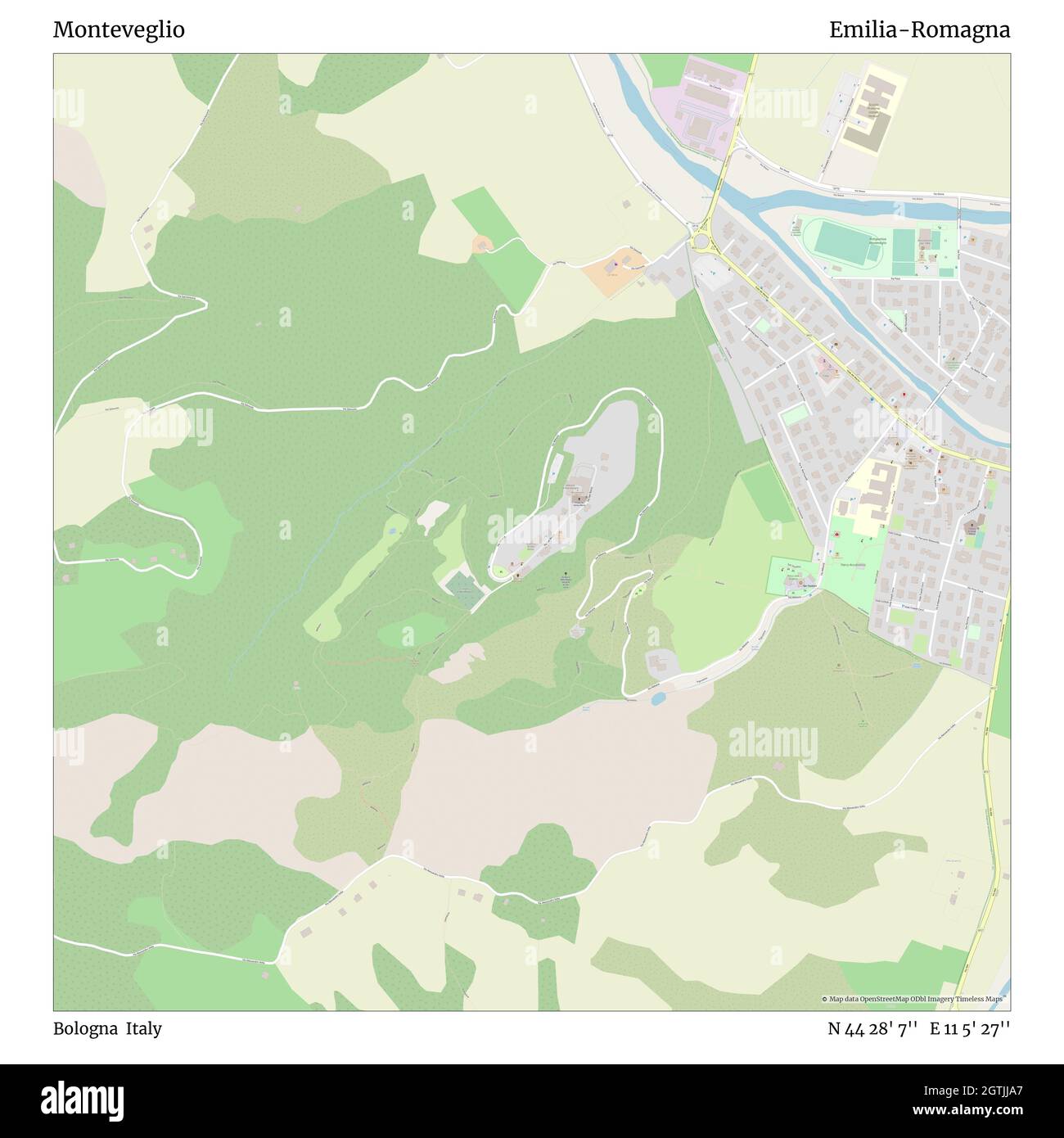 Monteveglio, Bologna, Italia, Emilia-Romagna, N 44 28' 7'', e 11 5' 27 ...