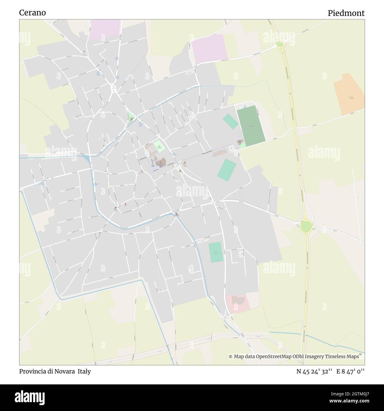 Mappa di novara immagini e fotografie stock ad alta risoluzione - Alamy
