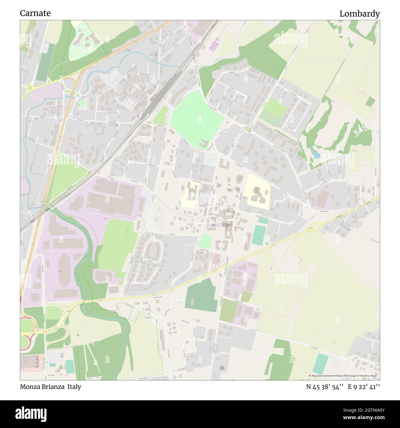 Mappa di monza e brianza immagini e fotografie stock ad alta ...