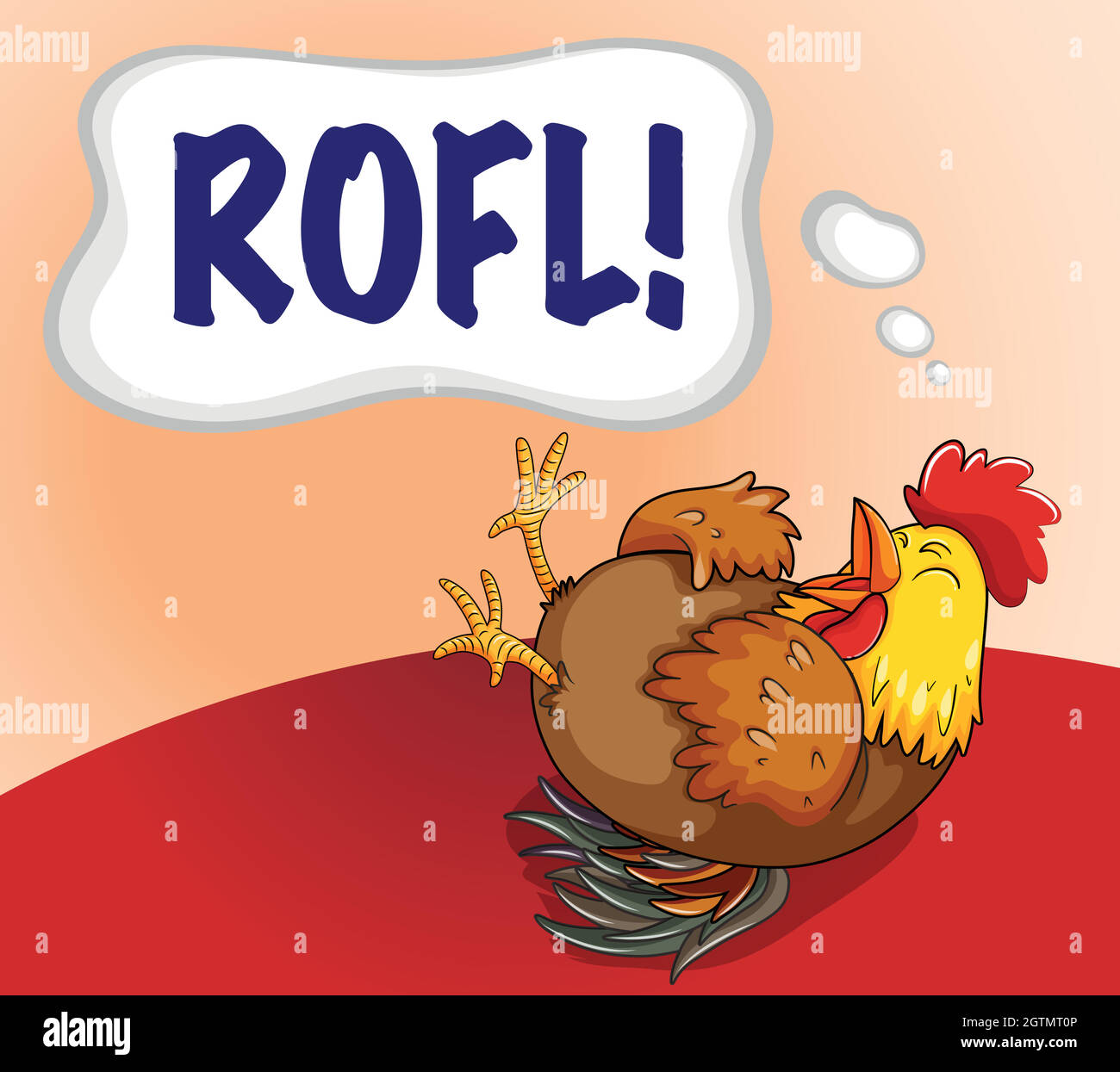 Chicken word Immagini Vettoriali Stock - Alamy