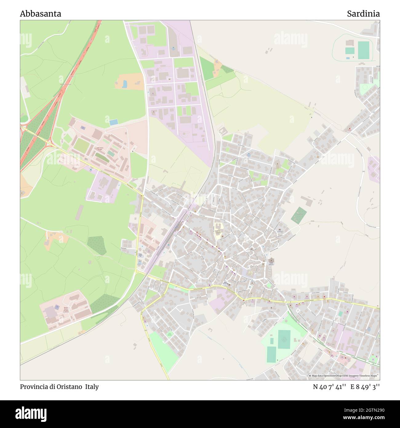 Mappa di oristano immagini e fotografie stock ad alta risoluzione - Alamy