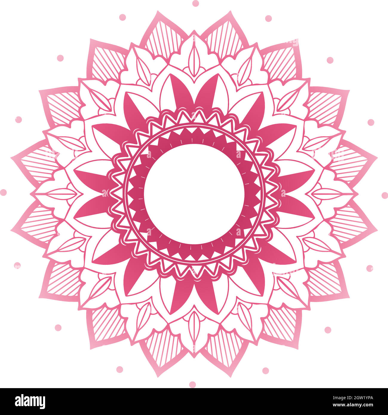 Mandala rosa immagini e fotografie stock ad alta risoluzione - Alamy