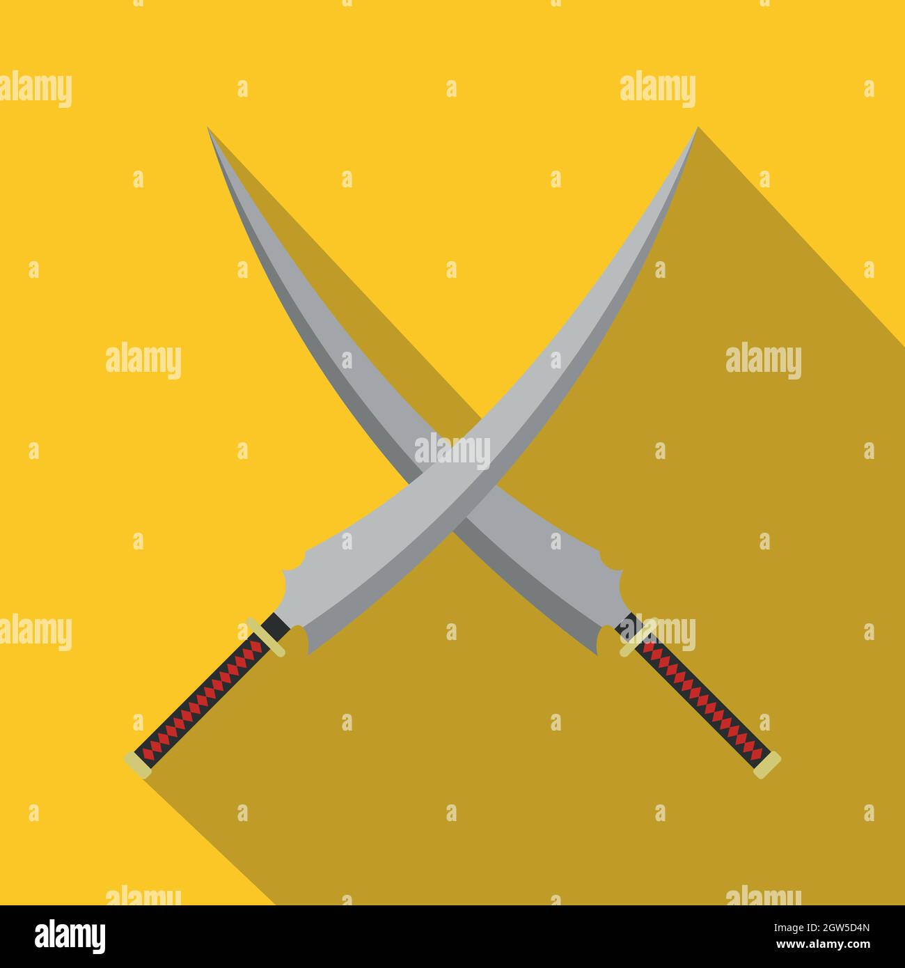 Spade incrociate Immagini Vettoriali Stock - Alamy