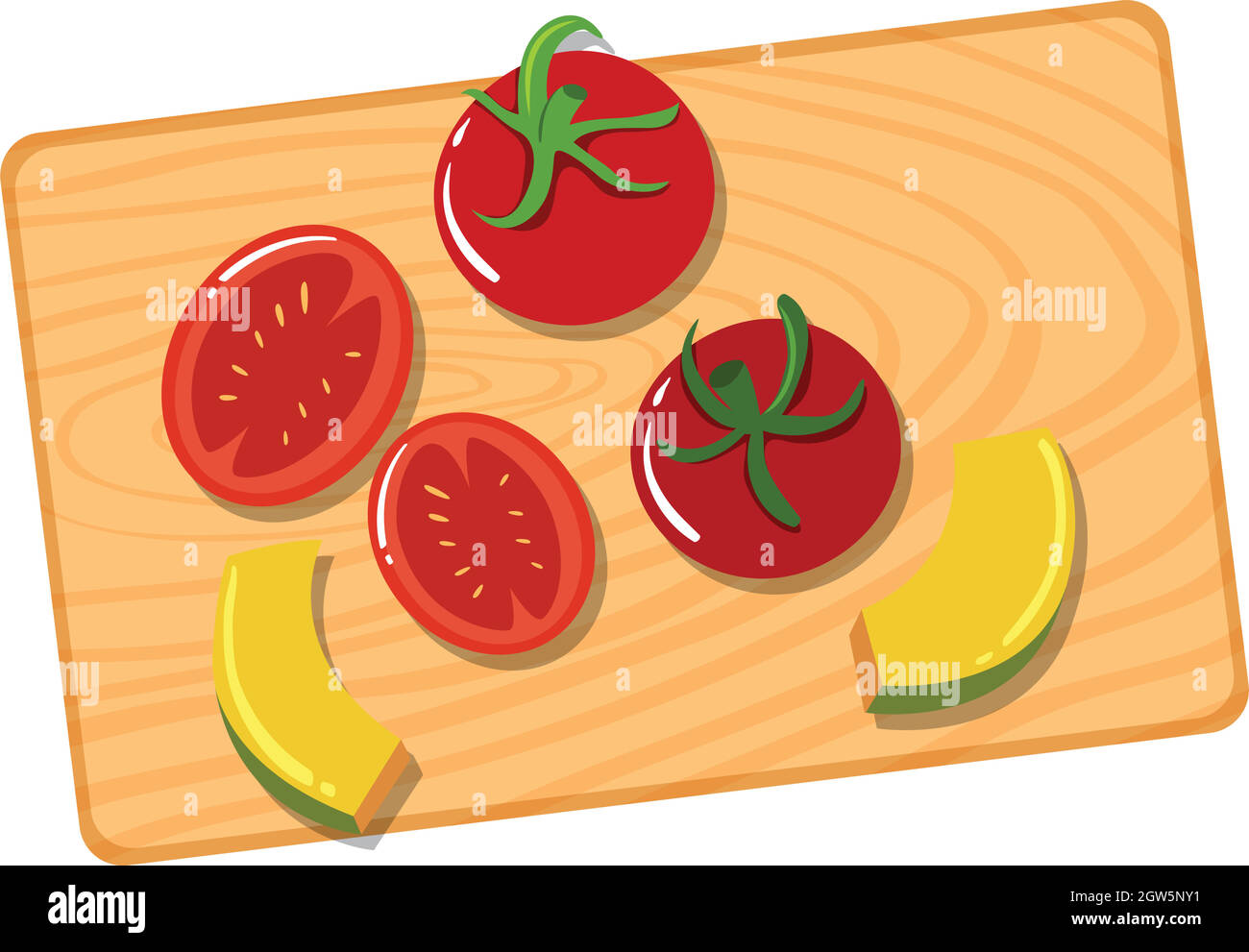 Tagliere disegno Immagini Vettoriali Stock - Alamy